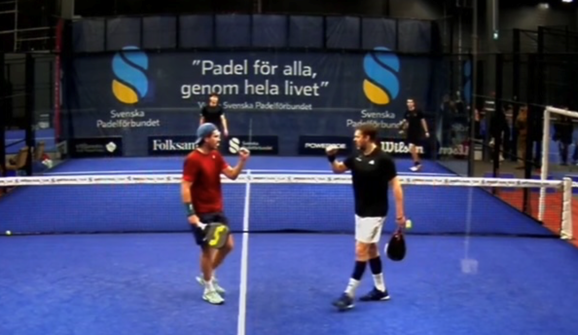 Svensk drömpadel satte stopp för Badersten och Chamero - Padelfeber.se